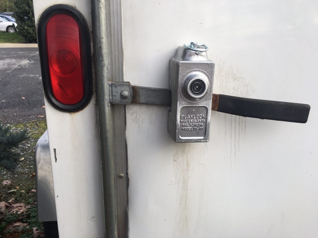 Semi Trailer Security Lock